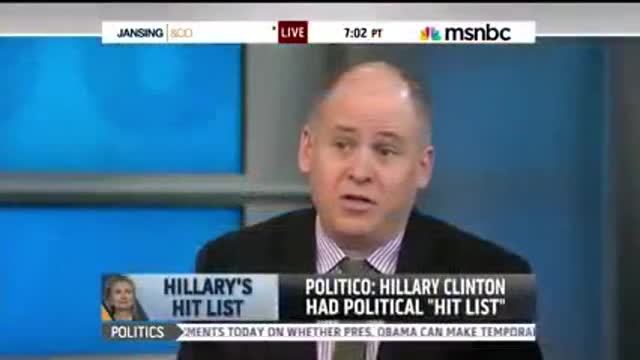Jonathan Alter: Hillary Clinton’s ‘Hit List’ Is Nothing Compared to the ...