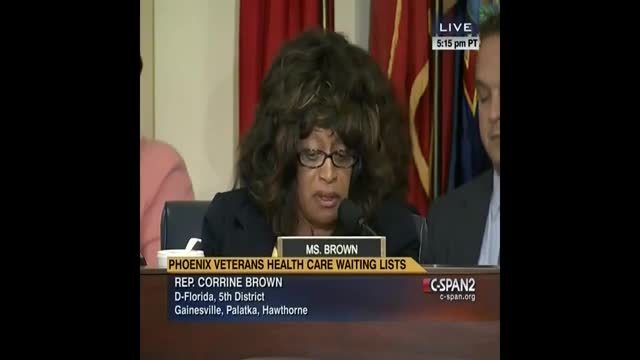 Rep. Corrine Brown Proclaims There Are No VA Problems in Florida ...