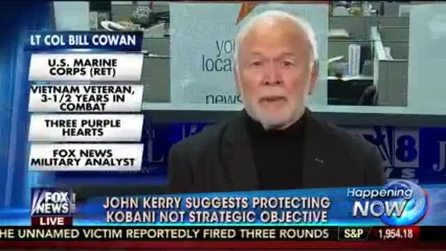 Lt. Col. Bill Cowan Blasts John Kerry for Saying Kobani Isn’t Important ...