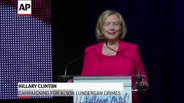 Hillary Clinton: ‘Kentucky Deserves’ Alison Lundergan Grimes :: Grabien ...