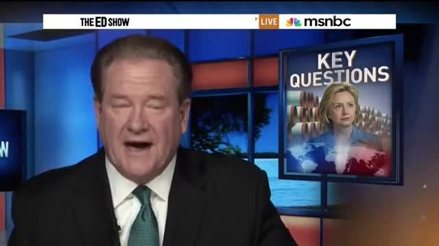 Ed Schultz Blasts Clinton for Refusing To Take a Position Keystone and TPP :: Grabien - The ...