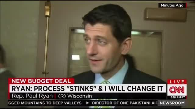 Paul Ryan on Boehner Spending Deal: ‘This Process Stinks!’ :: Grabien ...