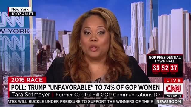 Setmayer Slams Trump Fan: He’s Had Three Wives, Cheated; You Call that ...