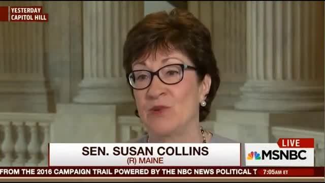 Susan Collins: Trump Needs to Apologize to the American People and the ...