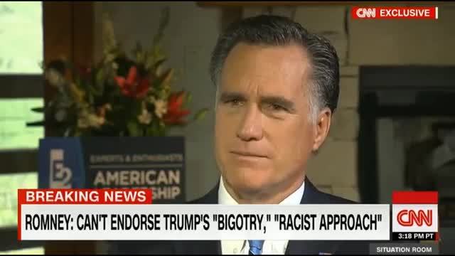 Romney: ‘We’re in a Very Unfortunate Position’ with Hillary and Trump ...