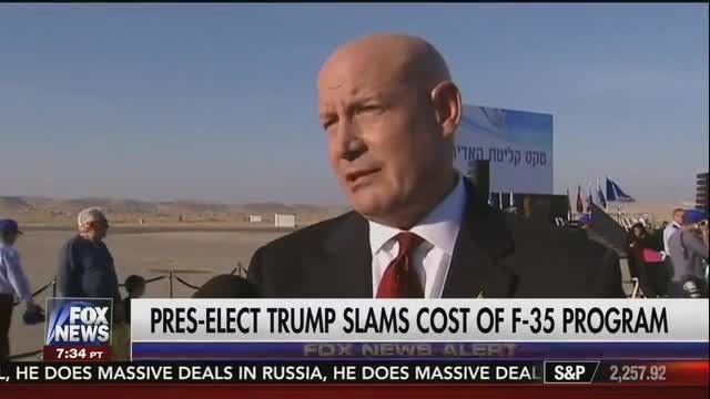 Lockheed-Martin CEO: We’re Delivering the F-35 ‘on Cost and on Schedule ...