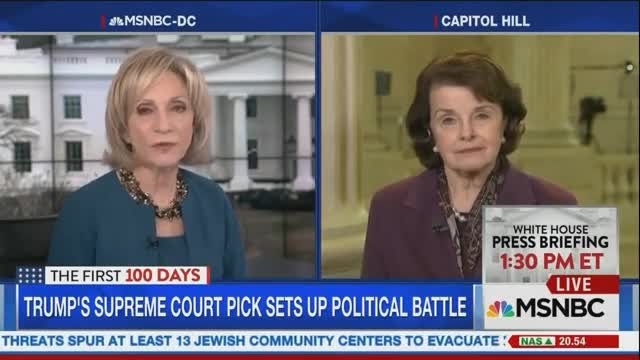 Feinstein on Nuclear Option: The Senate Should Not ‘Bow Down’ to Trump ...