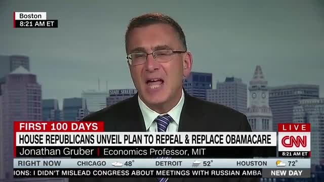 ObamaCare Architect Jonathan Gruber: GOP Plan Won’t Make Sense to ...