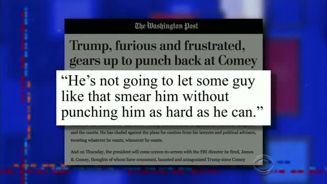 Colbert: Making an Attack Ad for Comey Is Like Me, Directing an Attack ...