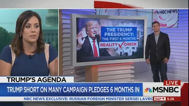 MSNBC Grades Trump’s First 6 Months in Office :: Grabien - The ...