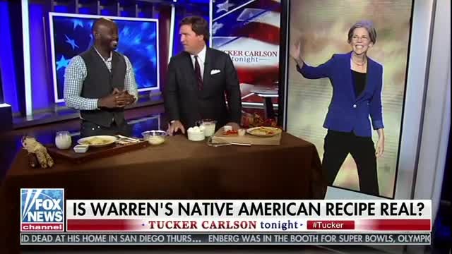 Tucker Has Chef Cook Elizabeth Warren’s ‘Pow Wow Chow’ Recipe to Prove ...