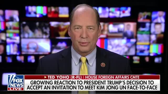 Ted Yoho: ‘I Think President Trump Will Do Quite Well’ in N. Korea ...