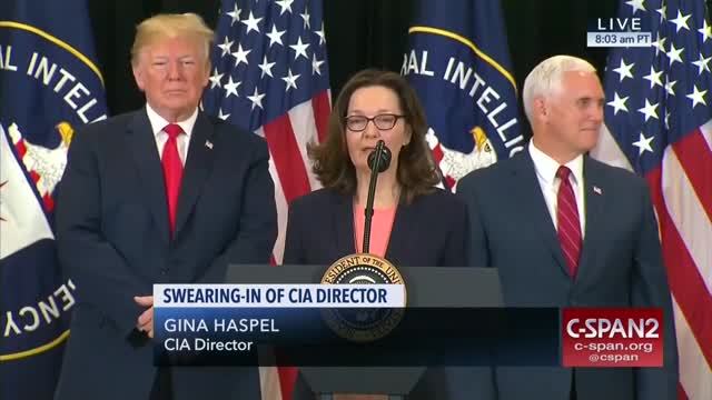 Haspel: I Will Do Everything in My Power to Justify the Faith that ...
