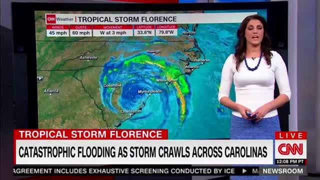 CNN’s Allison Chinchar on Florence: ‘Some Spots Could Pick up to ...