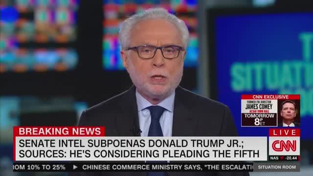 CNN: Senate Intel Subpoenas Donald Trump Jr. :: Grabien - The ...