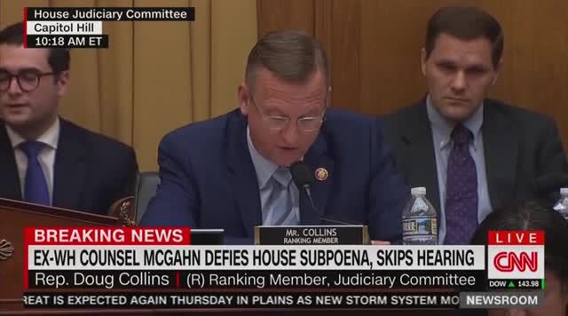 Rep. Collins: ‘I Just Am Glad Today to See That We Don’t Have Chicken ...