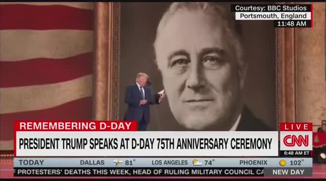 Trump Reads FDR Prayer at D-Day Anniversary: ‘Some Will Never Return ...