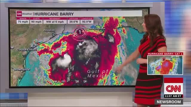CNN: The Latest Forecast on Hurricane Barry :: Grabien - The Multimedia ...