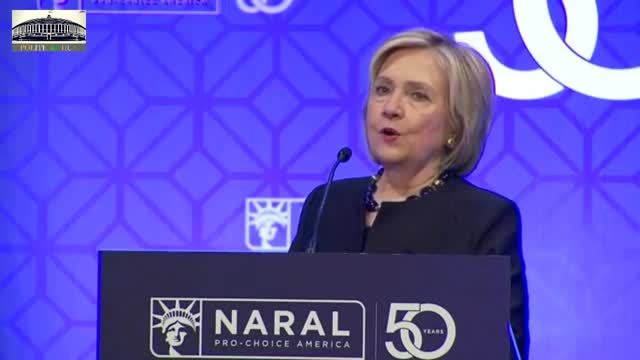 Hillary Clinton Speaks at NARAL Anniversary Event [Complete] :: Grabien ...