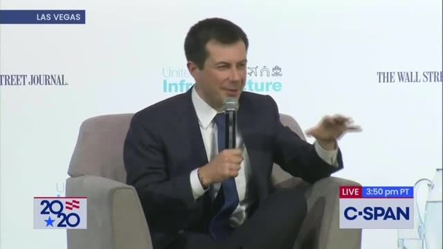 Gerald Seib Gets Buttigieg on the Record for Taking Advantage of Trump ...