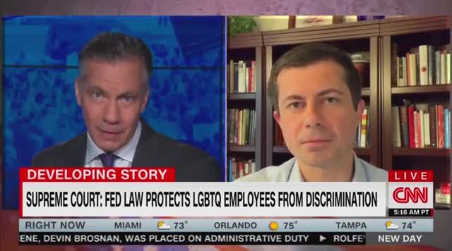 Buttigieg on SCOTUS Ruling: ‘It’s an Enormous Step Forward’ :: Grabien ...