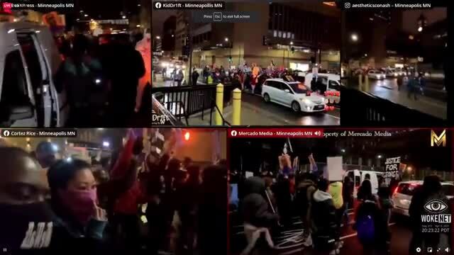 BLM Protesters March in the Streets of Minneapolis :: Grabien - The ...