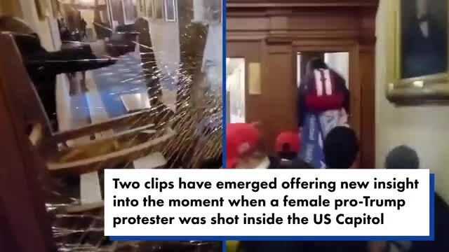 New videos capture fatal shooting of Ashli Babbitt during Capitol siege ...