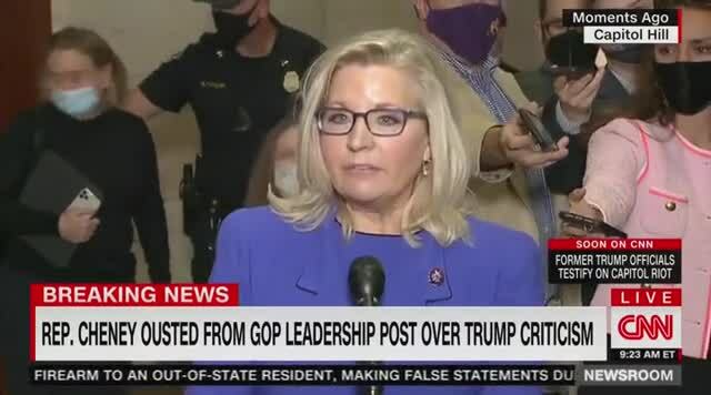 Rep. Cheney: ‘I Will Do Everything I Can to Ensure that [Trump] Never ...
