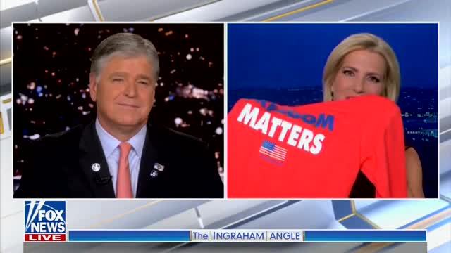 Ingraham Gifts Hannity with a ‘Freedom Matters’ Hoodie: You Have Some ...