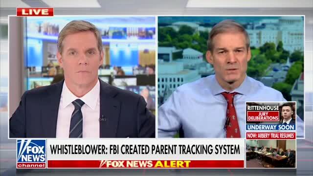 Jordan on FBI Investigating, Tracking Parents: It Sure Looks Like AG ...