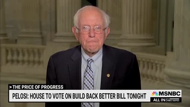 Sanders Tells Chris Hayes that He’s Making a Floor Speech Shortly and ...