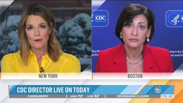 NBC’s Guthrie Tells CDC Dir. Walensky Her ‘Mixed Messages … Has Led to ...