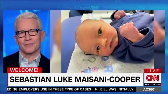Anderson Cooper Announces New Baby ‘Sebastian Luke’ :: Grabien - The ...
